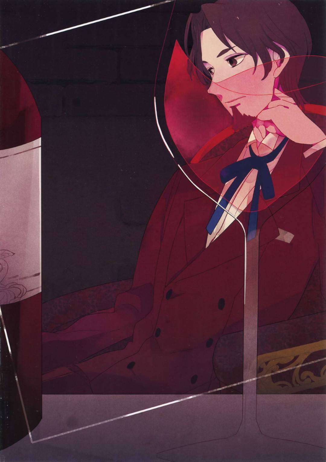 【BL同人誌】ギルガメッシュに勃起したチンポにリボンを結ばれる時臣【Fate/Zero】 | BLアーカイブ