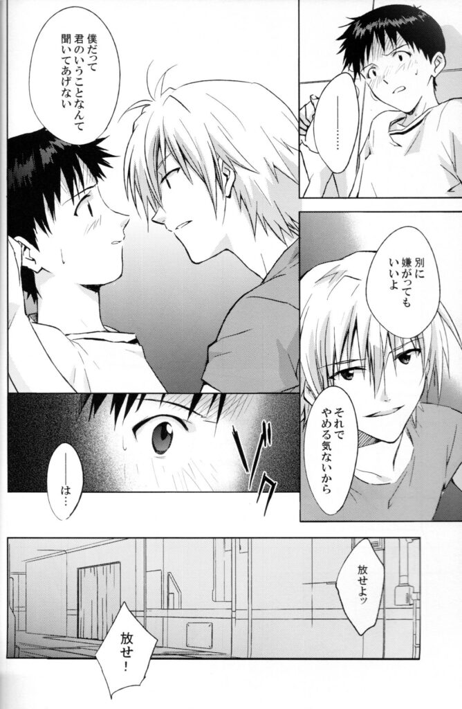 【BL同人誌】シンジと喧嘩して慰められるカヲルwww【新世紀エヴァンゲリオン-EVA-】 | BLアーカイブ